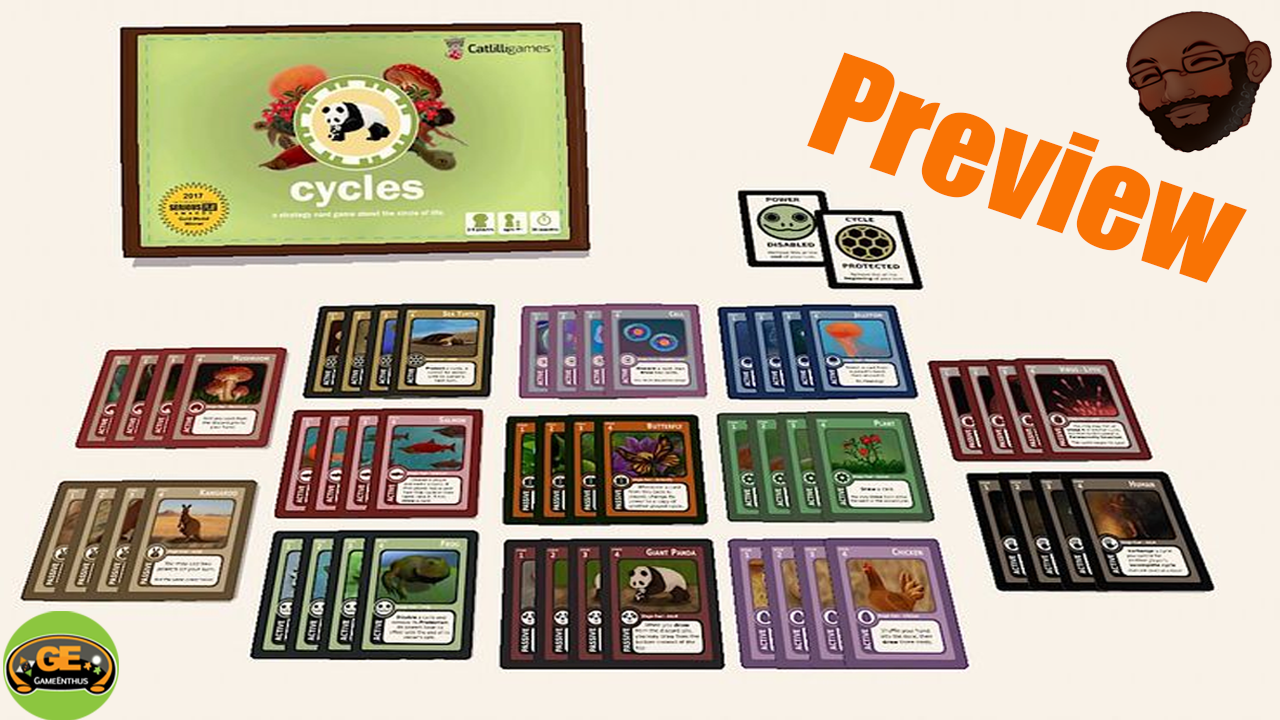 Cycles Preview (STEM/Take That Card Game) - GameEnthus