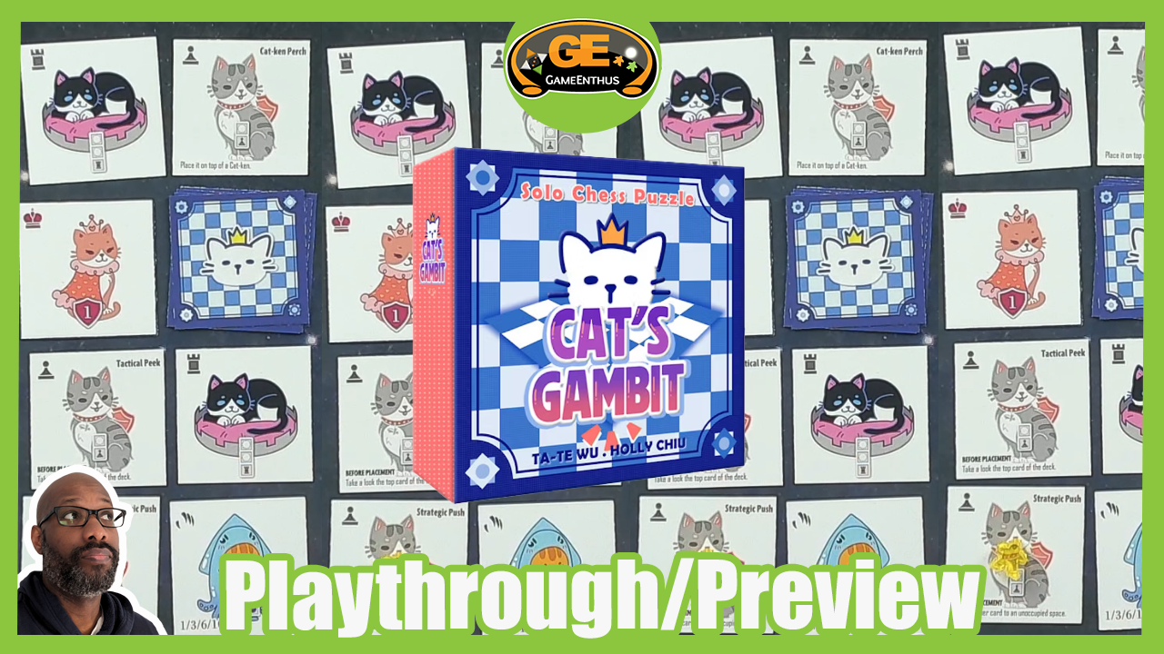 Cat's Gambit | Playthrough/Preview - GameEnthus